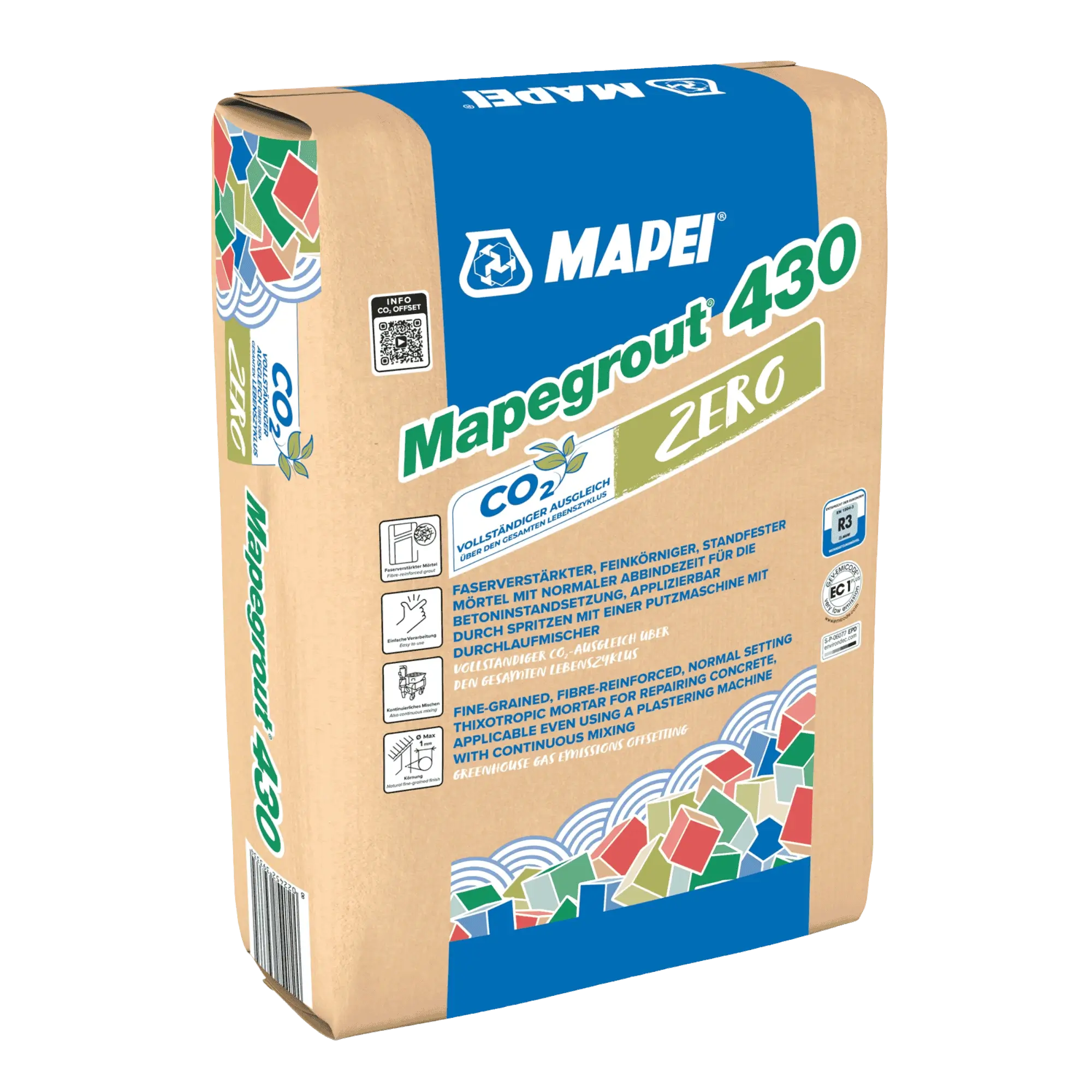 MAPEI Mapegrout 430 Zero 25kg order online | Bauchemie.at